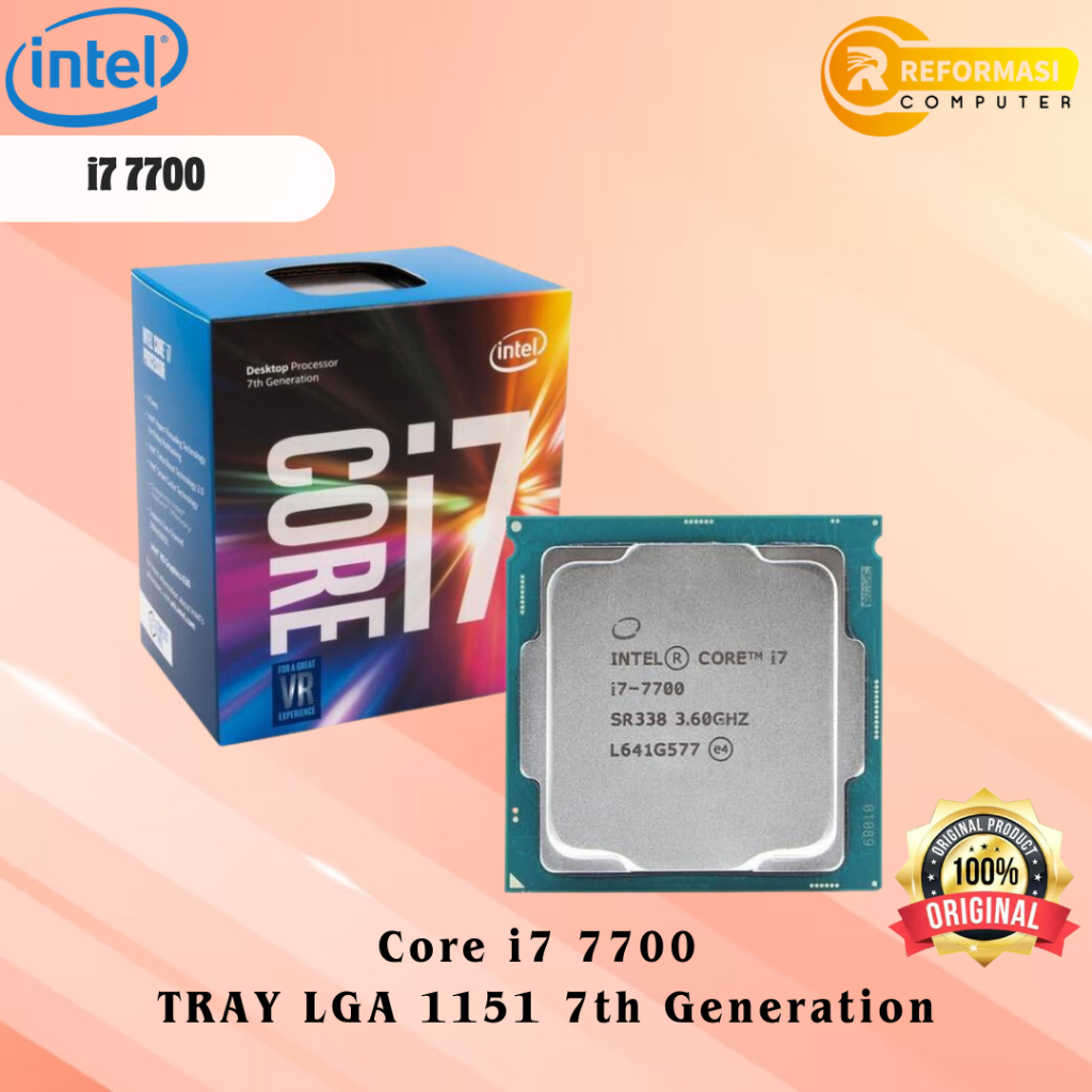 Jual Intel Core i7 7700 LGA 1151 7th Generation TRAY | Shopee Indonesia