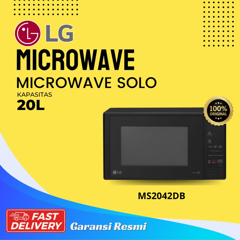Jual MICROWAVE LG 20L MICROWAVE SOLO MS2042DB / GARANSI RESMI | Shopee Indonesia