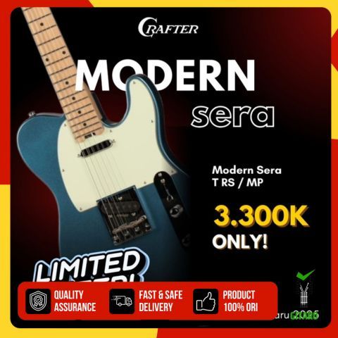 Jual Gitar Elektrik Crafter Modern Sera T RS Rosewood Fretboard ...