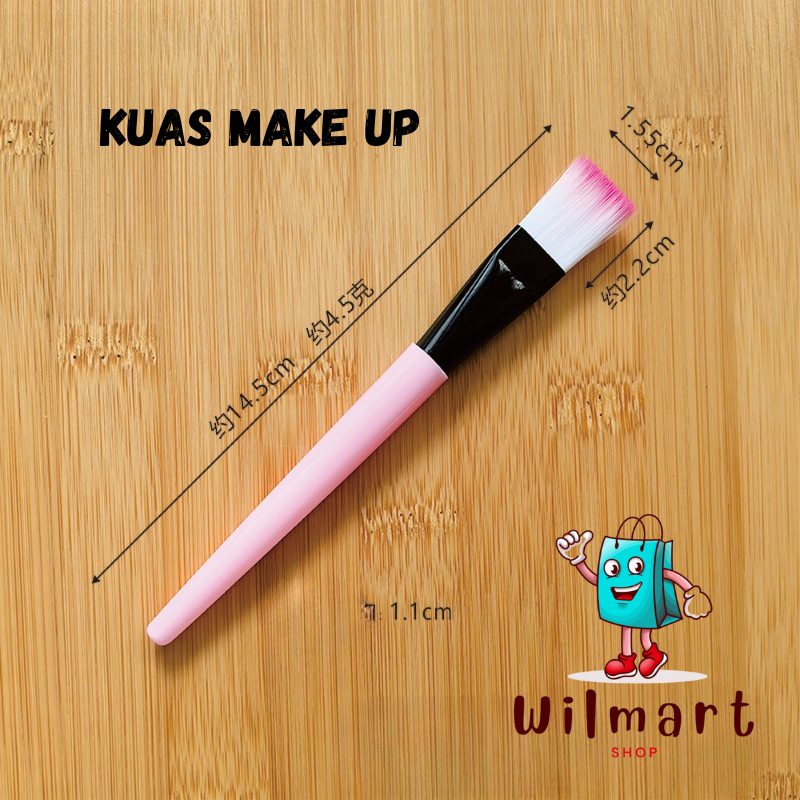 Jual Kuas bulu pink kuas masker kuas makeup kuas wajah import murah ...