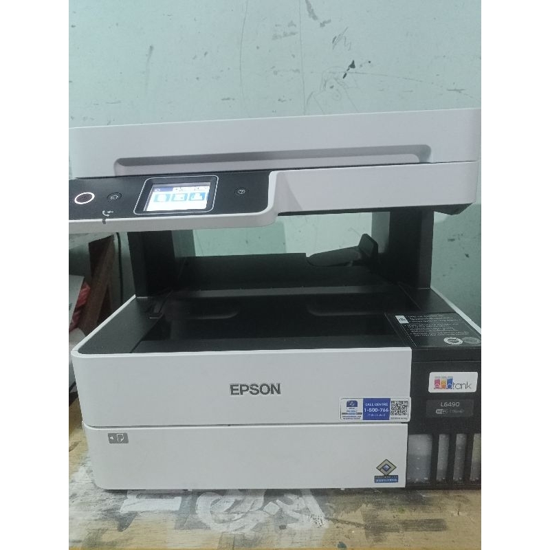 Jual printer Epson L6490 SECOND NORMAL FULLSET LENGKAP | Shopee Indonesia