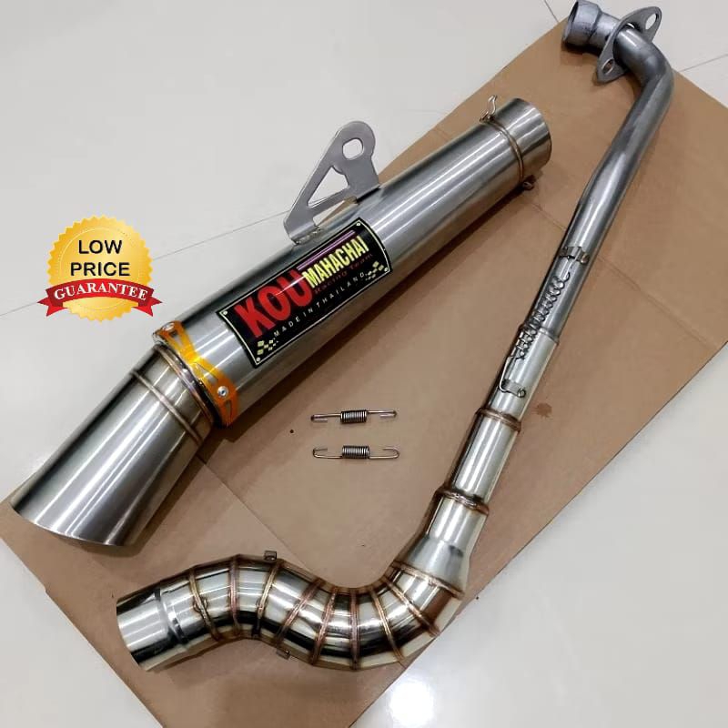 Jual Full set Conical Kou Mahachai Big elbow for Xrm 125 Rs 125 Wave ...