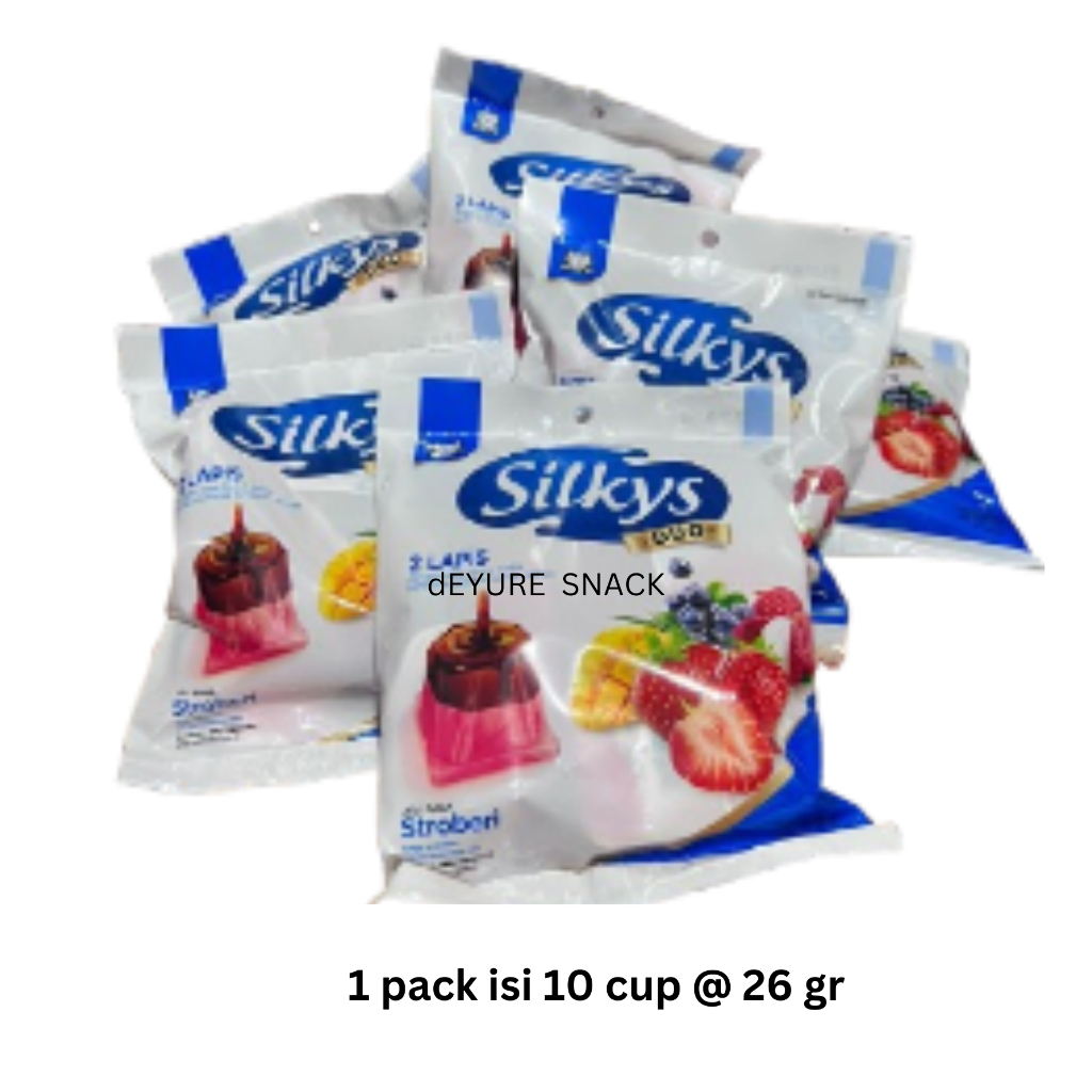 Jual SILKY DUO PUDDING 2 LAPIS ISI 10 PCS | Shopee Indonesia