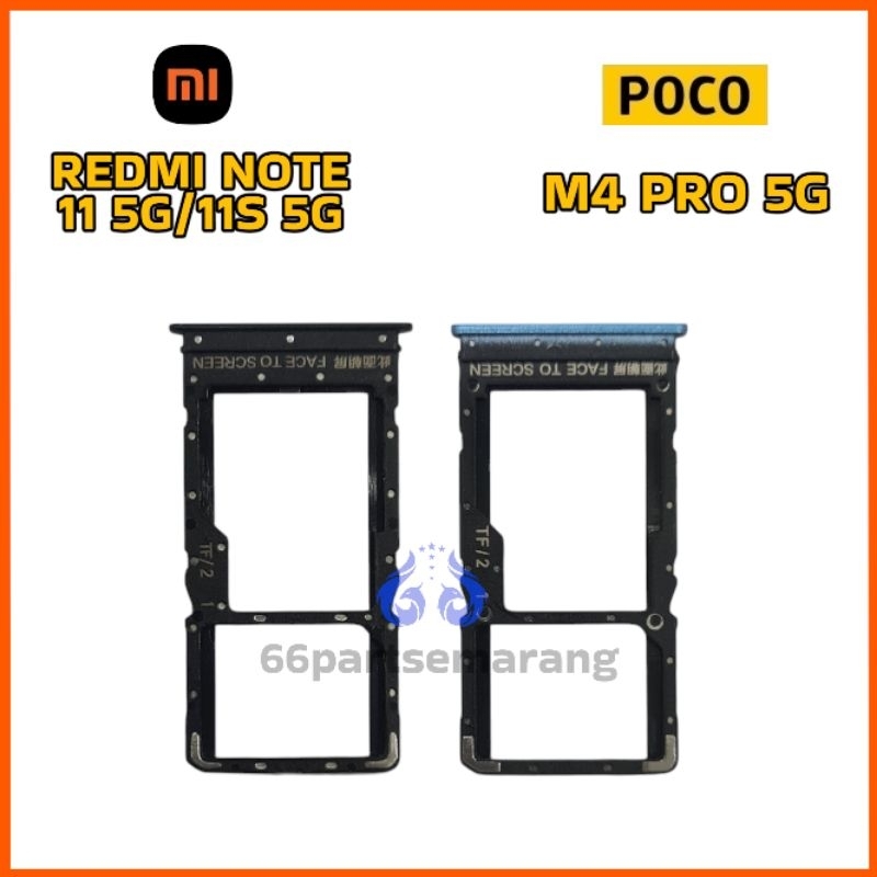 Jual Simtray Simlock Tempat Sim Redmi Note 11 5G / 11S 5G / Poco M4 Pro ...