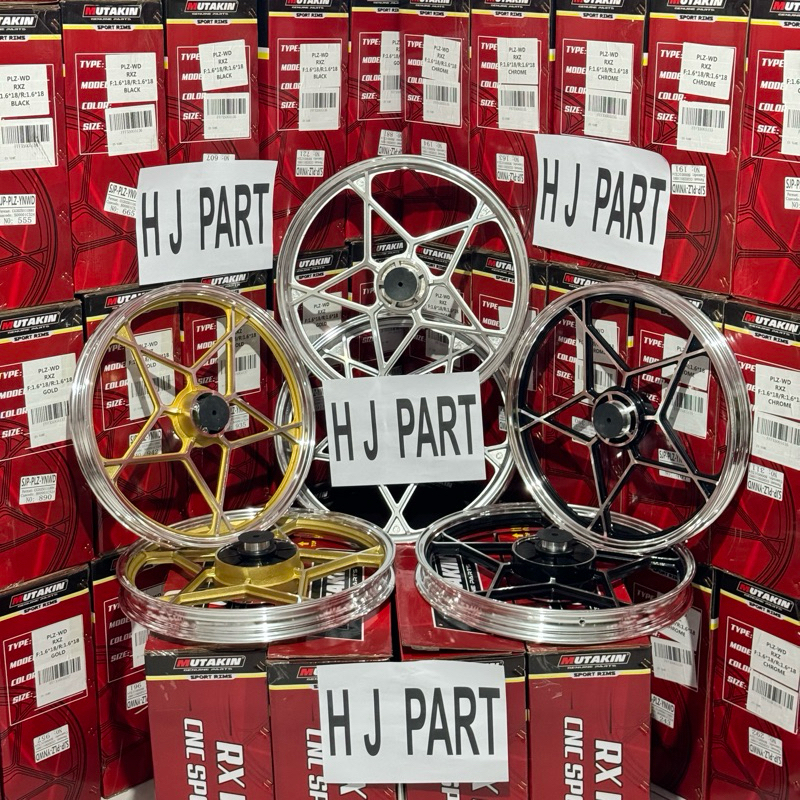 Jual velg mutakin model enkei japan bintang SUZUKI RGR 150 thunder 125 ...