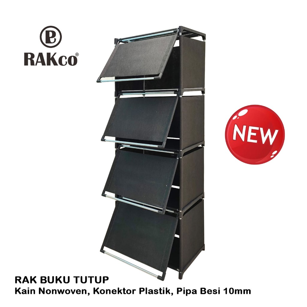 Jual Rak Buku Pintu 5 Susun Multifungsi / Tempat Multiguna Organizer 5 ...
