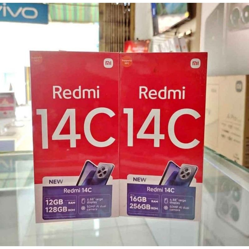 Jual Redmi 14C New 16GB RAM 256GB ROM | Shopee Indonesia