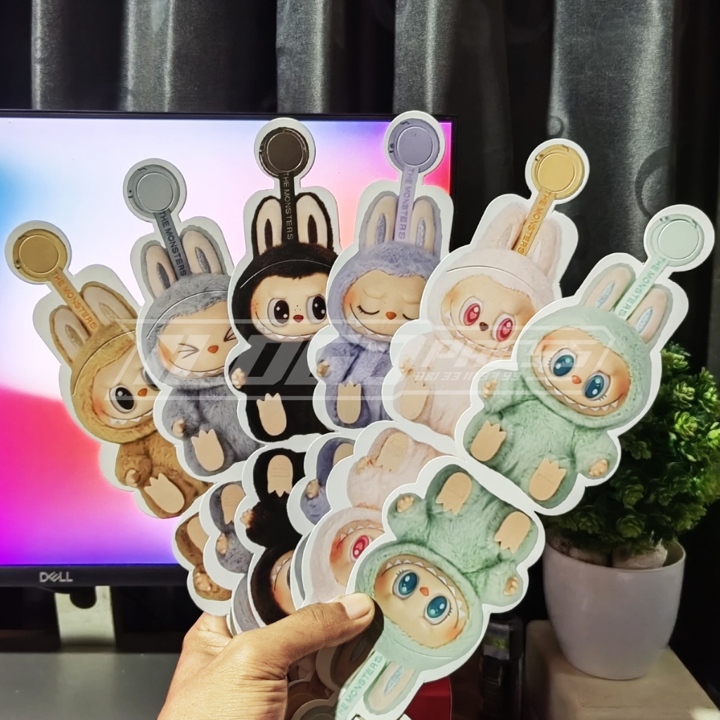 Jual [ 1 Pack isi 10 ] AMPLOP Labubu 3D BELUM DILEM - Bahan Ivory Tebal ...