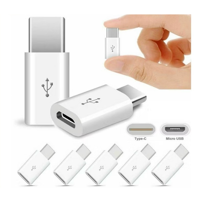 Jual Konektor Micro USB to Type C Converter Sambungan Micro to Type C ...