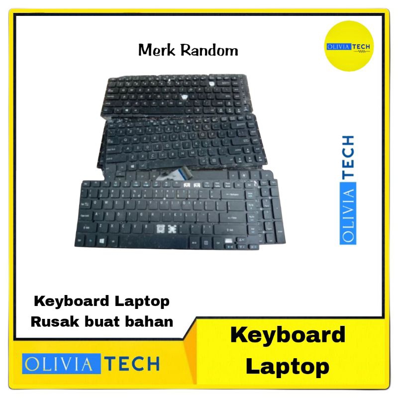 Jual Keyboard Laptop Rusak buat bahan Random | Shopee Indonesia