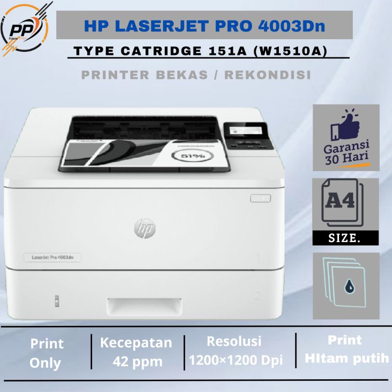 Jual Printer Pernah pakai HP Laserjet Pro M4003DN Monochrome 4003DN - Duplex - 4003DN Murah ...