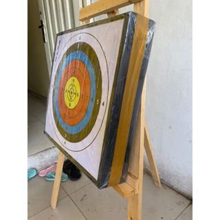 Jual BANTALAN PANAH UKURAN 60x60CM TEBAL 8CM FREE FACE TARGET SUDAH ...