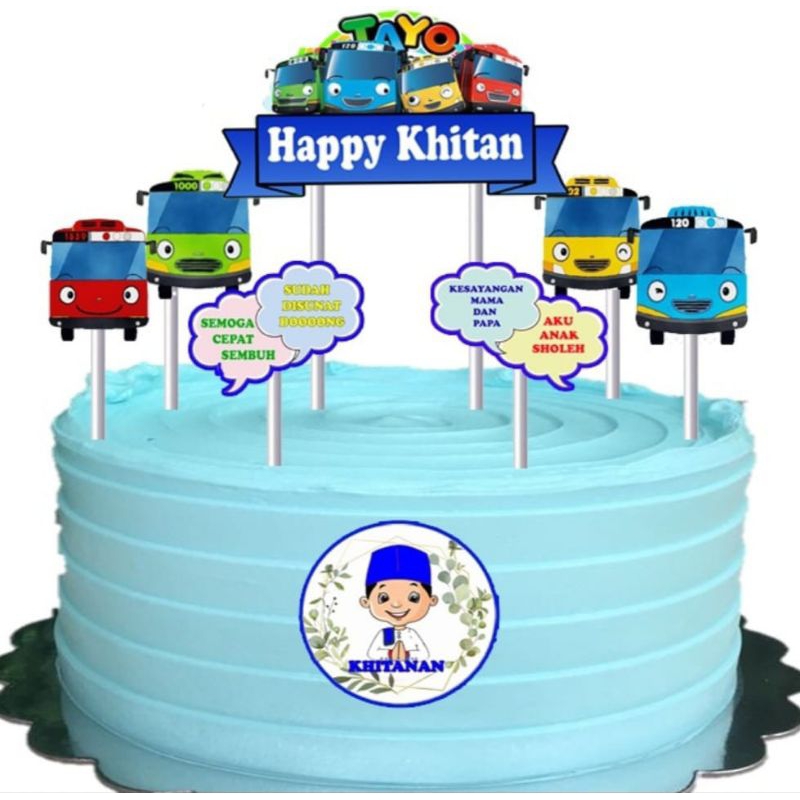 Jual Topper Tayo, Topper cake, hiasan kue ulang tahun Topper karakter ...