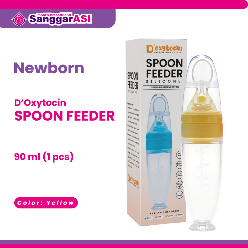 Jual [Sanggar ASI] SPOON FEEDER SILICONE/ Botol SUSU Bayi/ Botol ASI ...