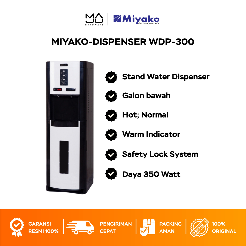 Jual Miyako Dispenser Galon Bawah - WDP-300 - Garansi Resmi | Shopee ...