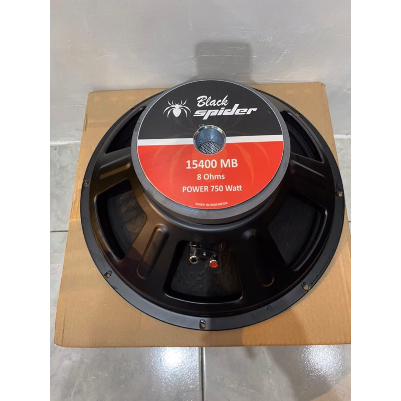 Jual Speaker component blackspider 15” 15400 MB 15inch black spider ...
