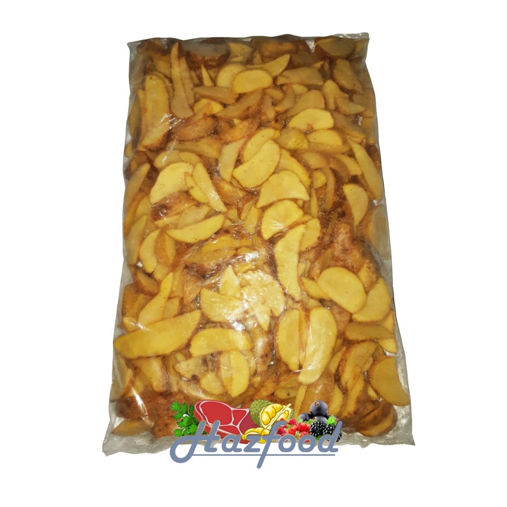 Jual Potato Jacket Wedges 2,5 Kg x 4 Pcs | Kentang Goreng Frozen ...