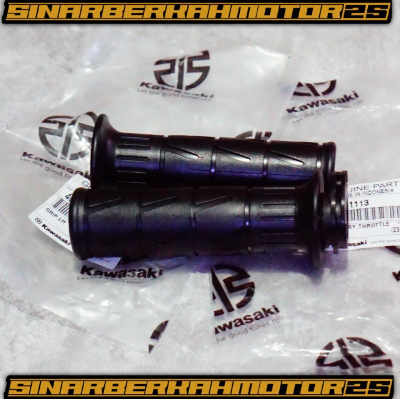 Jual handgrip Kawasaki Kaze original handfat kazze ORI Kawasaki crop ...