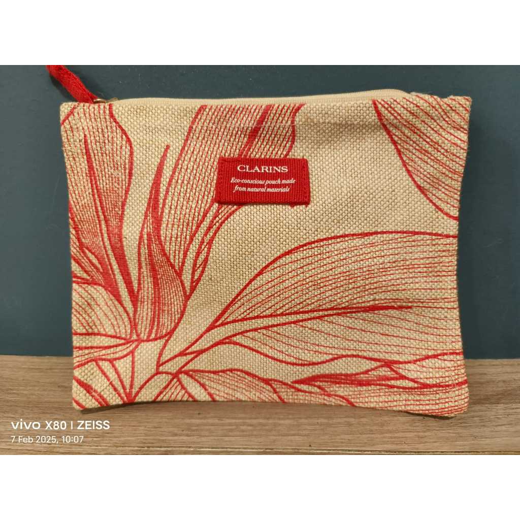 Jual Clarins Cosmetic Pouch | Shopee Indonesia