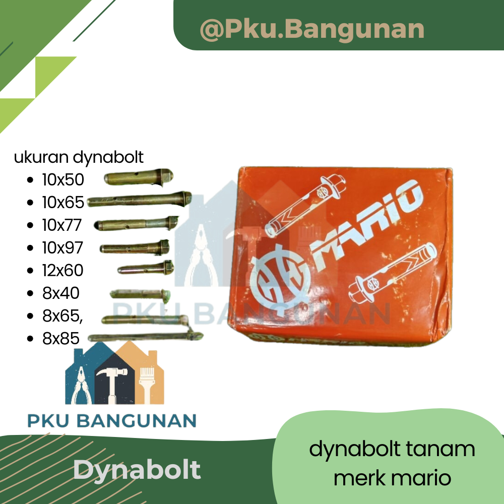 Jual skrup baut dynabolt baut tanam / Expansion Bolt / baut beton ...