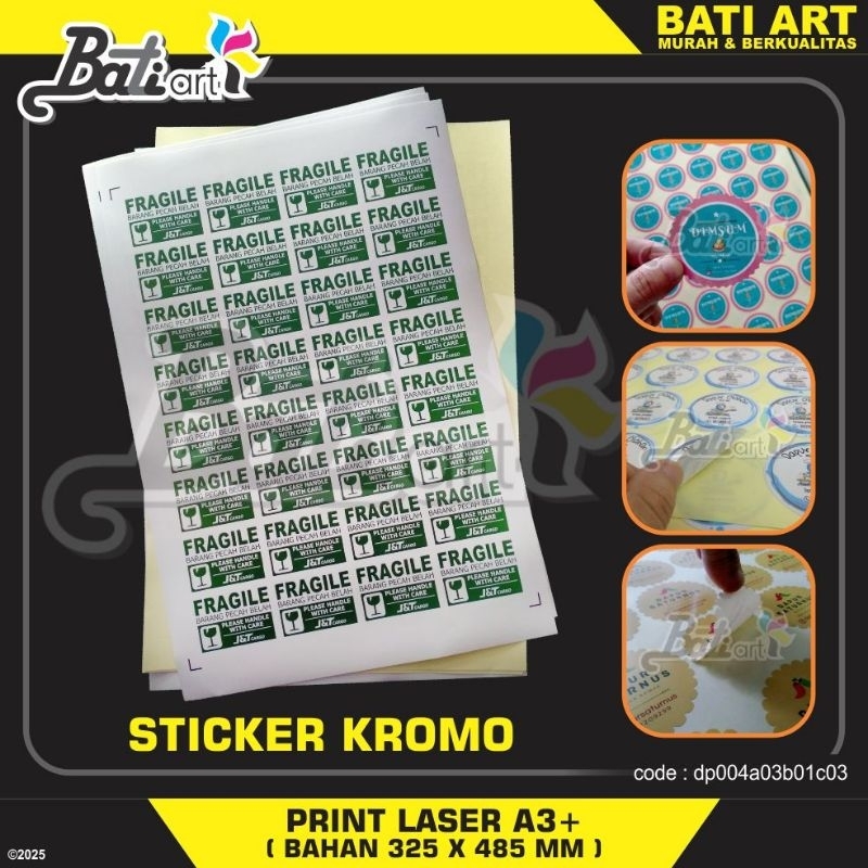 Jual Stiker Kromo A3+, Chromo | Shopee Indonesia