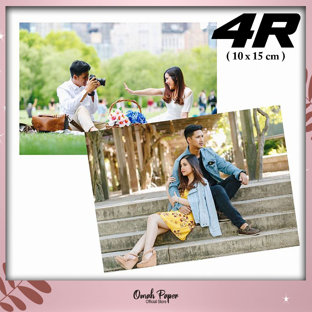 Jual CETAK FOTO UKURAN 4R WARNA I CETAK FOTO WARNA GLOSSY UKURAN 4R ...