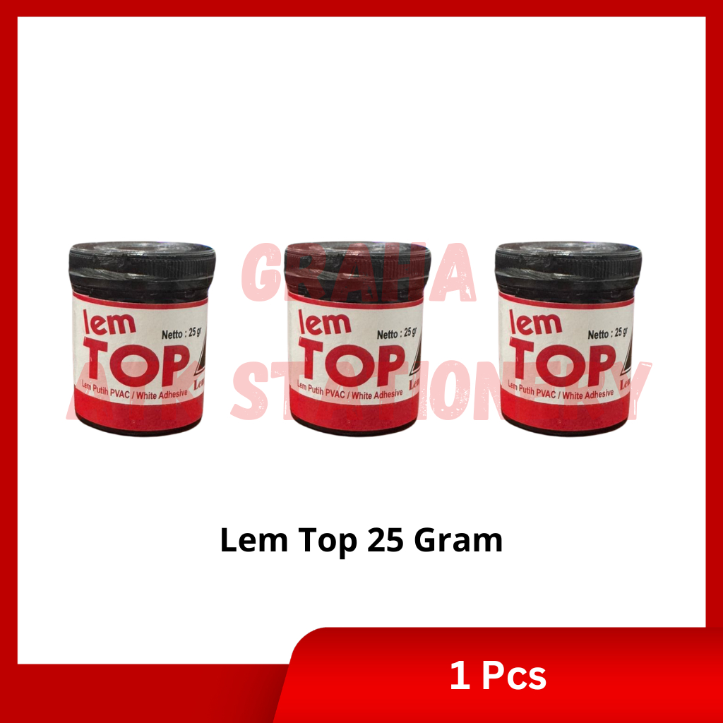 Jual [1 Pcs] Lem Top Putih 25 Gram / Lem Top Kayu Serbaguna PVAC Botol ...