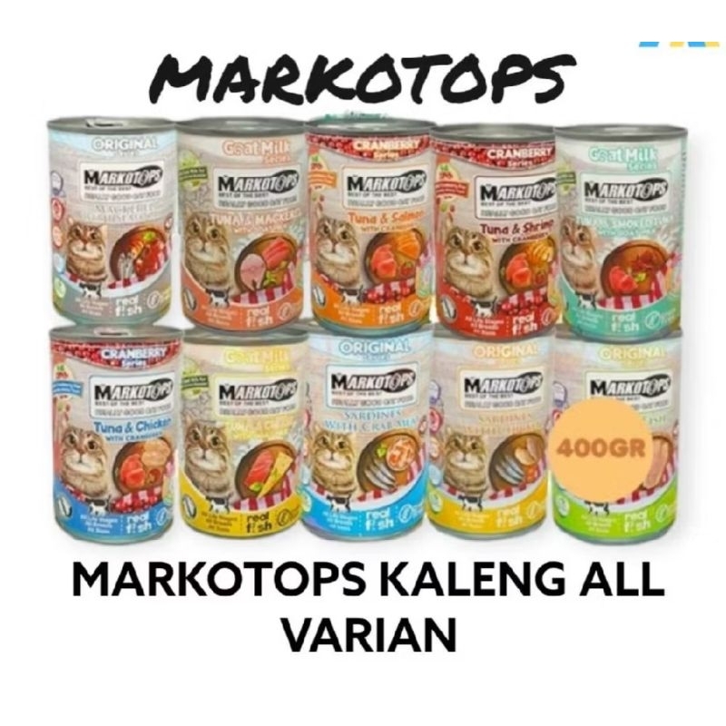 Jual Markotops Wetfood Kaleng 400 G | Shopee Indonesia