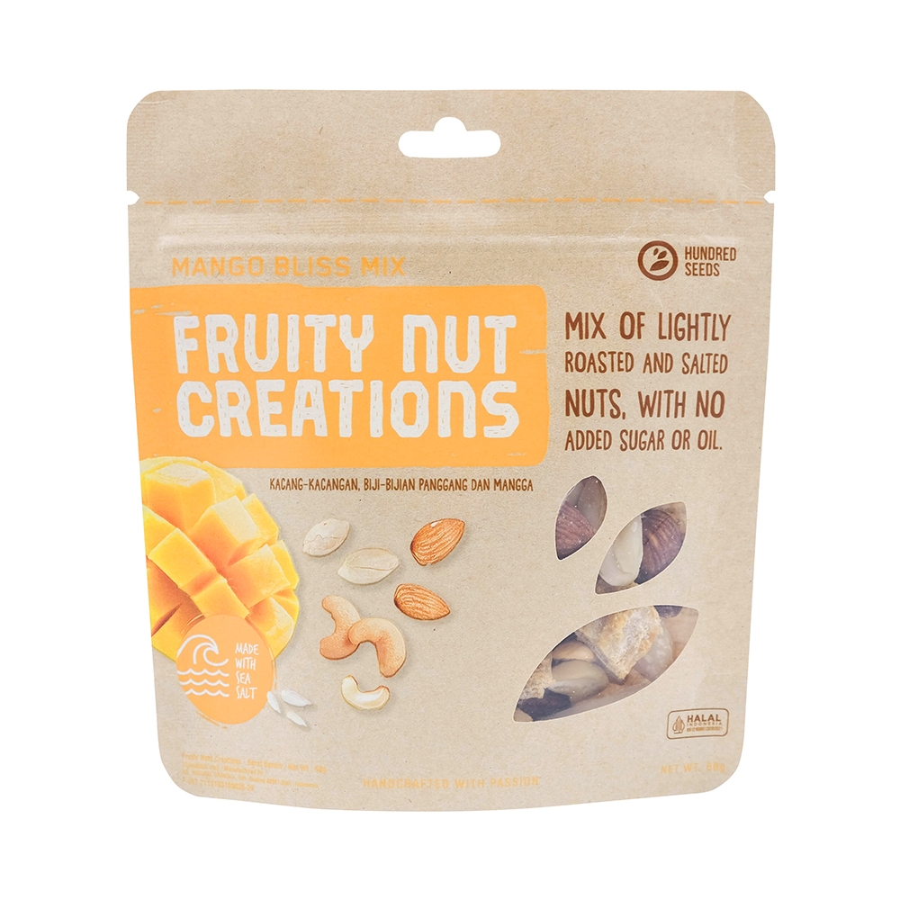 Jual Fruity Nut Creations - Mango Bliss Mix 60g | Shopee Indonesia