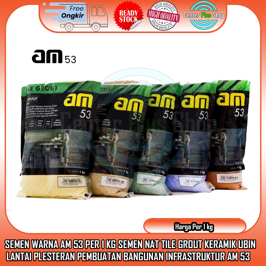 Jual Am53 Nat Keramik Pengisi Tile Grout Semen Warna AM 53Kramik ...