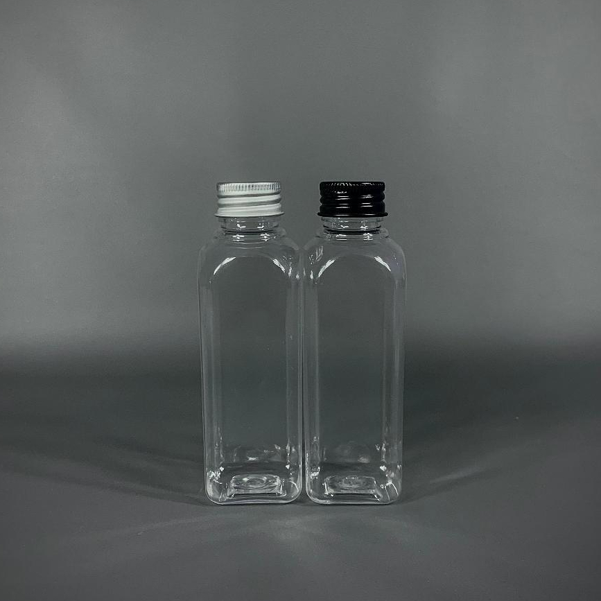 Jual Botol Ulir 100 Ml / Botol Pet 100 Ml Kotak Natural - Tutup Ulir Alumunium | Shopee Indonesia