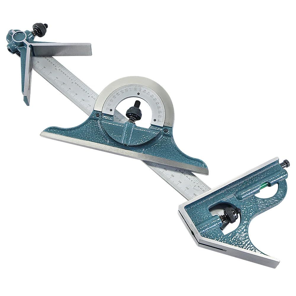 Jual Combination Square | Universal Bevel Protractor 0-180° & 0-360 ...