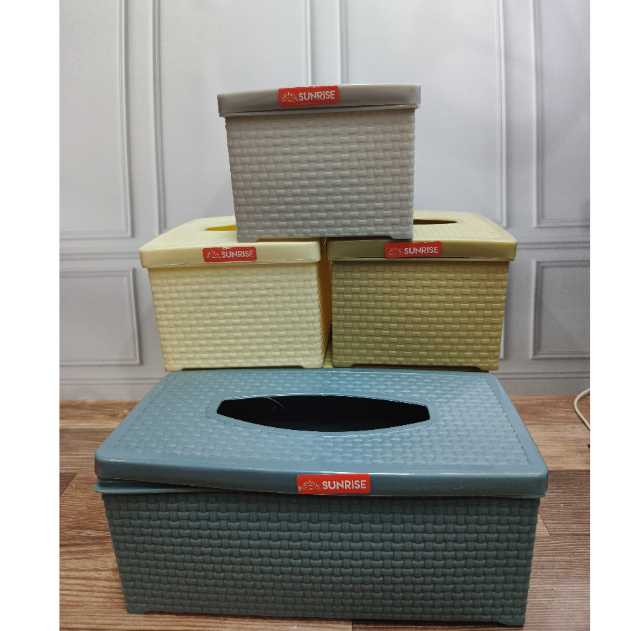 Jual Tempat Tisu Besar Dan Kecil Wadah Tisu Kotak Segi / Persegi ...
