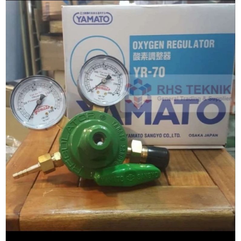 Jual Regulator Oxygen YAMATO YR-70 Original made in japan asli jepang | Shopee Indonesia