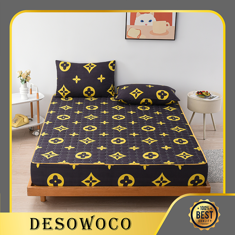 Jual DESOWOCO SPREI WATERPROOF SULTAN MOTIF ANAK ROKET DINO BINTANG ...
