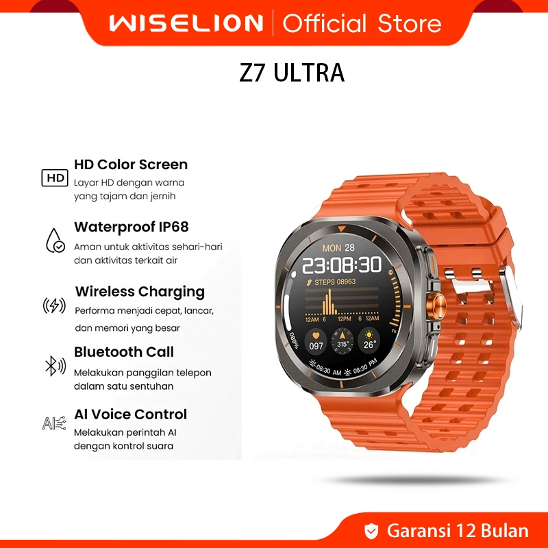 Jual WISELION Z7 Ultra Outdoor Smartwatch - Siap untuk Petualangan ...
