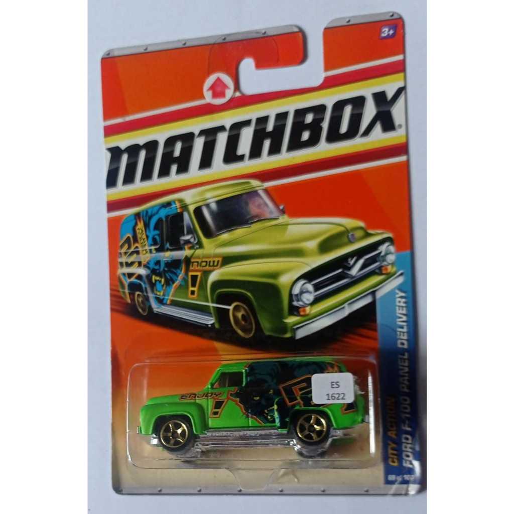 Jual Matchbox - Ford F-100 Panel Delivery Green City Action Energy Drink | Shopee Indonesia