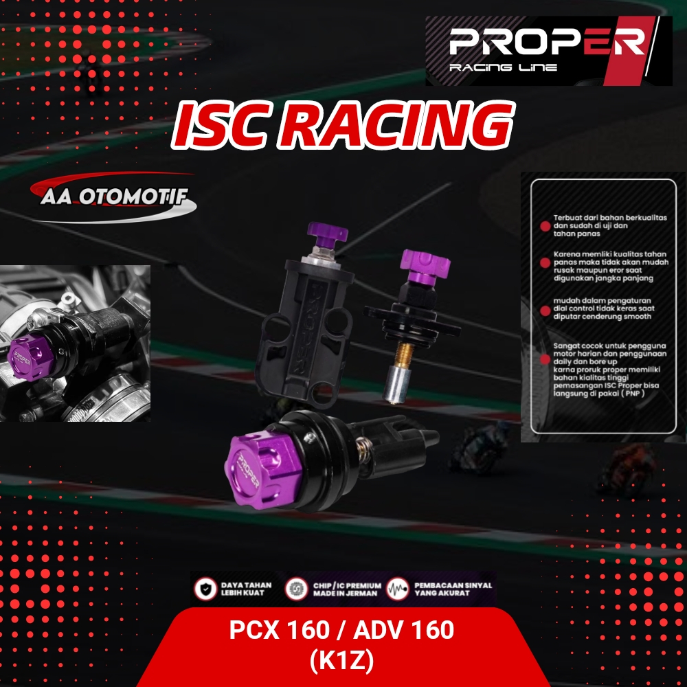 Jual SENSOR PROPER RACING LINE PCX 160 SENSOR ISC MANUAL IDLE SCREW ...