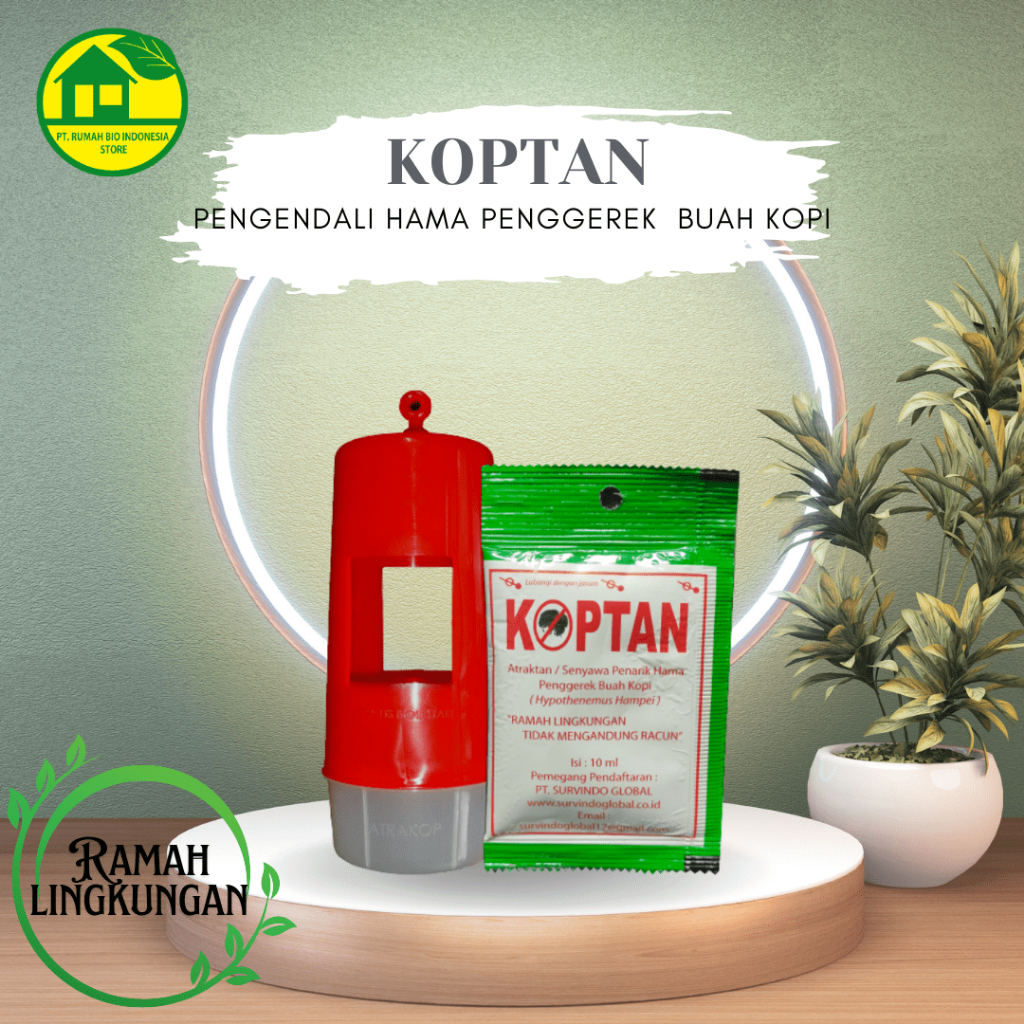 Jual Perangkap KOPTAN/ HYKOP Saja Hama Buah Kopi PBKo | Shopee Indonesia
