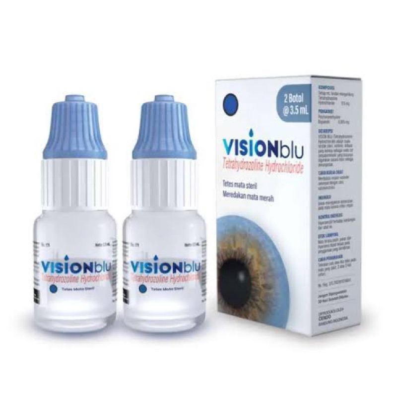 Jual VISION BLU TETES MATA 3.5 ML BOX 2 BOTOL | Shopee Indonesia