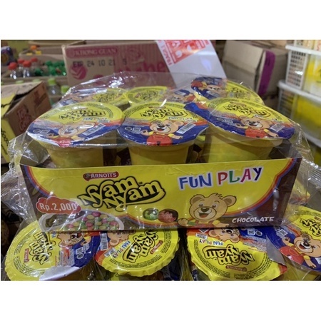 Jual Nyam Nyam Fun Play 12x11 Gr Barcode 8994755020418 | Shopee Indonesia