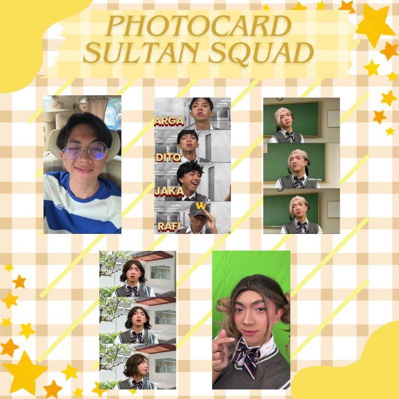 Jual PHOTOCARD SULTAN SQUAD KORI (10Pcs) | Shopee Indonesia