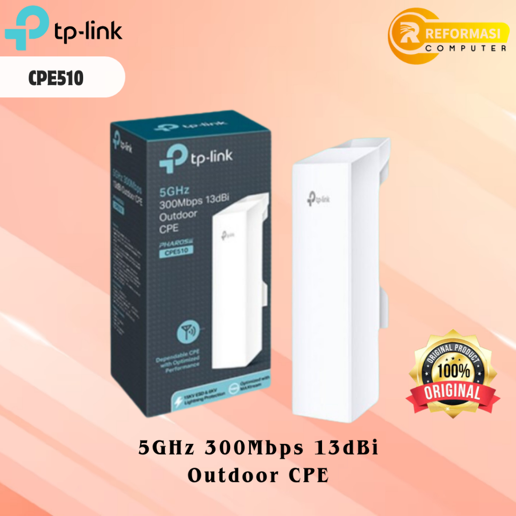 Jual TP-Link CPE510 5GHz 300Mbps 13dBi Outdoor CPE | Shopee Indonesia