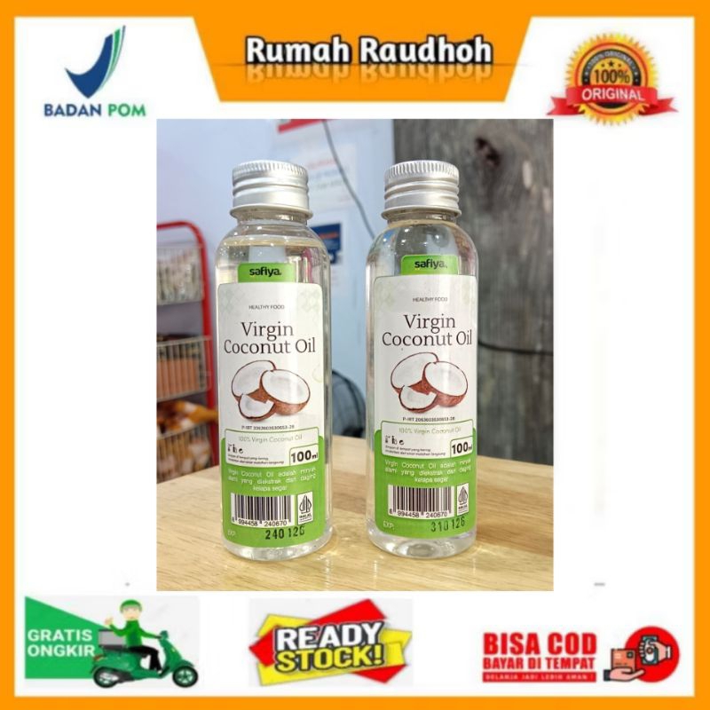 Jual EXTRA VIRGIN COCONUT OIL (VCO) 100 ML SAFIYA - MINYAK KELAPA MURNI ...