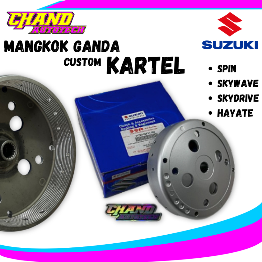 Jual Mangkok Ganda Kartel Skywave Spin Hayate Skydrive Mangkok Ganda Custom Kartel Original ...