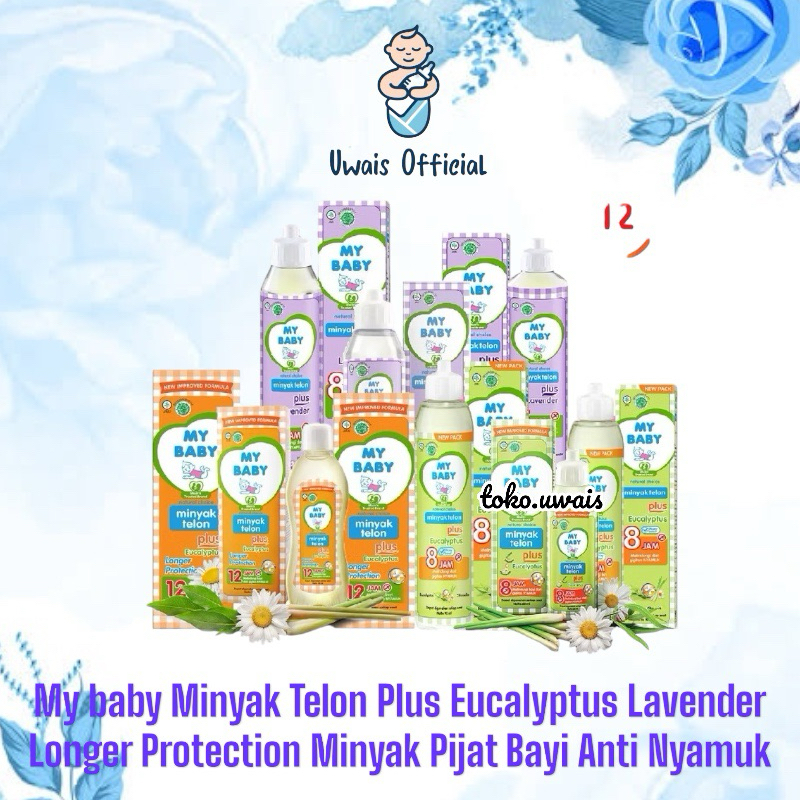 Jual My baby Minyak Telon Plus Eucalyptus Lavender Longer Protection ...