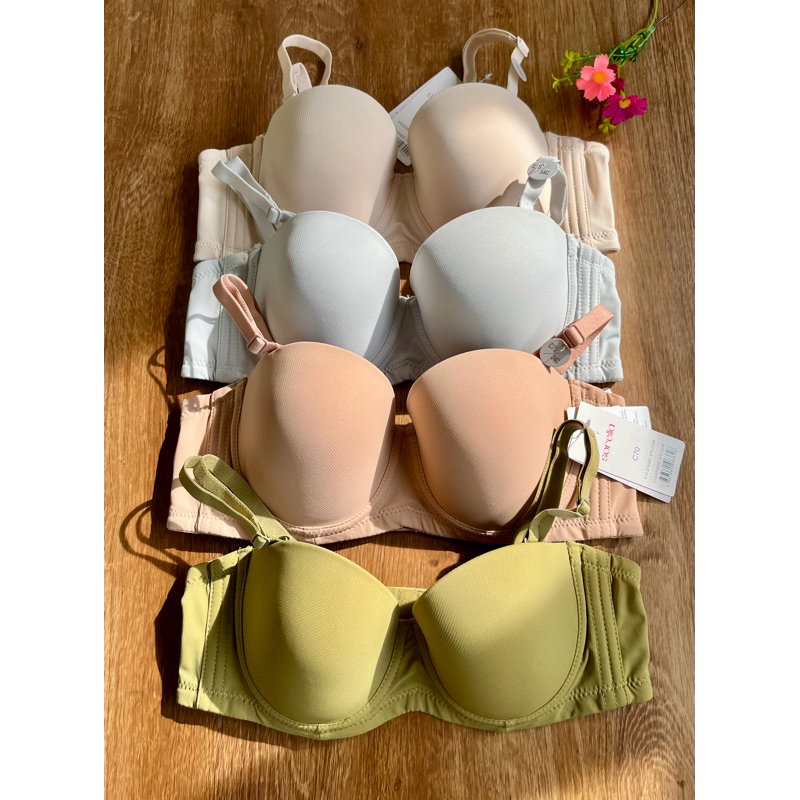 Jual SORELLA BRA BERKAWAT HALF CUP SIZE 32B B70 34B 36B B75 B80 32C 34C 36C C70 C75 C80 | Shopee ...