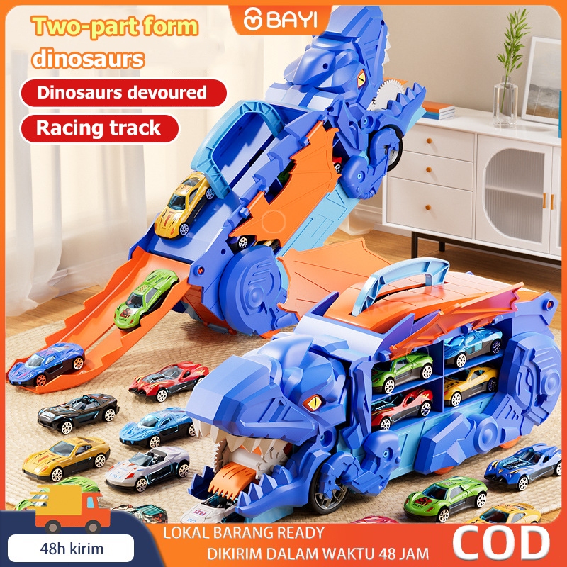 Jual Mainan Anak Mobil Dino Deformasi Mobil Truk - Dinosaur Deformation ...