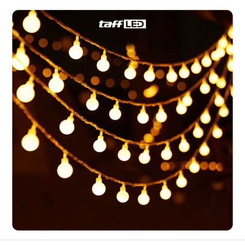 Jual Lampu hias string light waterproof 80 LED 10 meter listrik / lampu ...