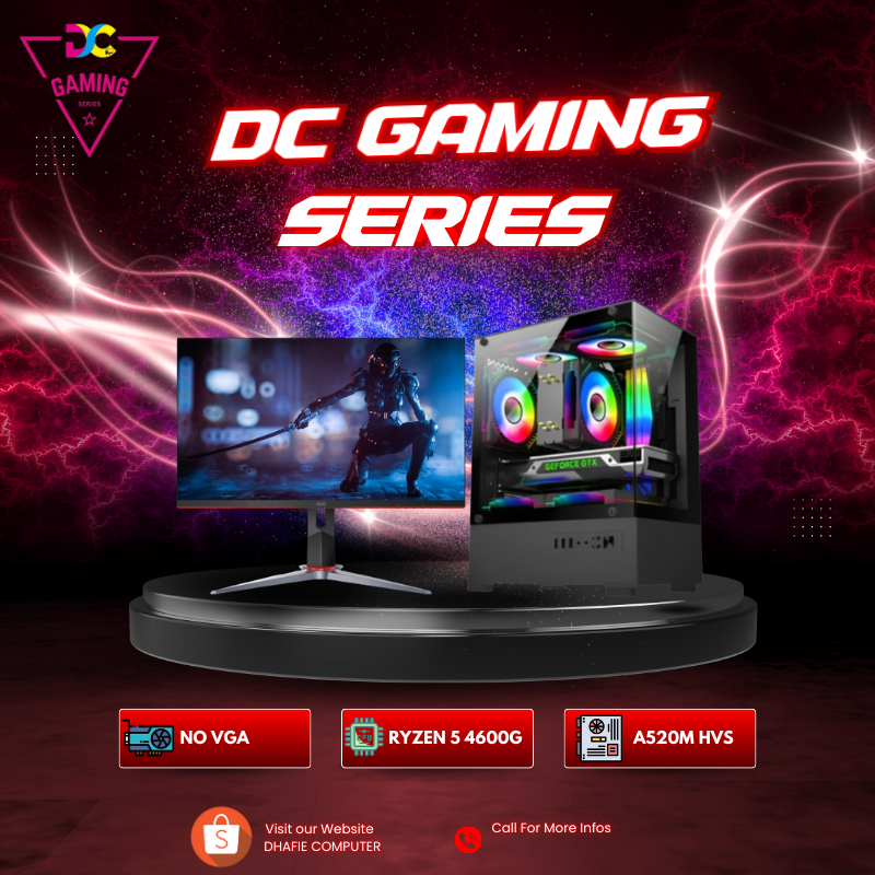 Jual PC G Series PC AMD Ryzen 5 4600G | 16GB | SSD 256GB Rakitan Gaming Murah | Shopee Indonesia